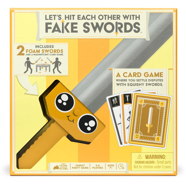 Let's Hit Each Other With Fake Swords by Exploding Kittens ...