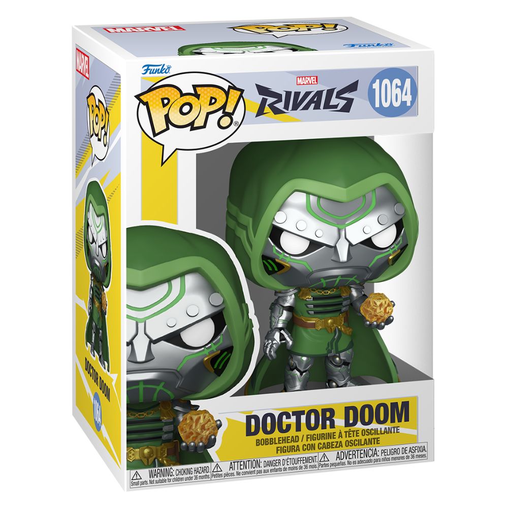 Marvel Rivals - Doctor Doom Pop! Vinyl – Gametraders Rouse Hill