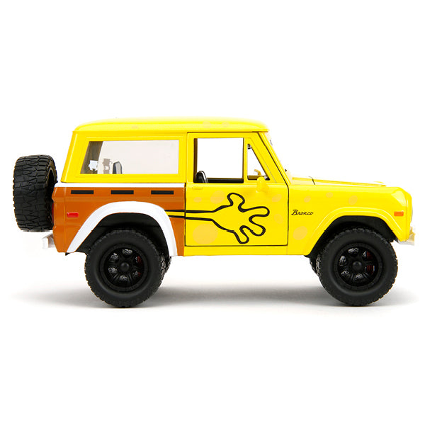 Spongebob Squarepants - 1972 Ford Bronco with Spongebob Figure 1:24 ...