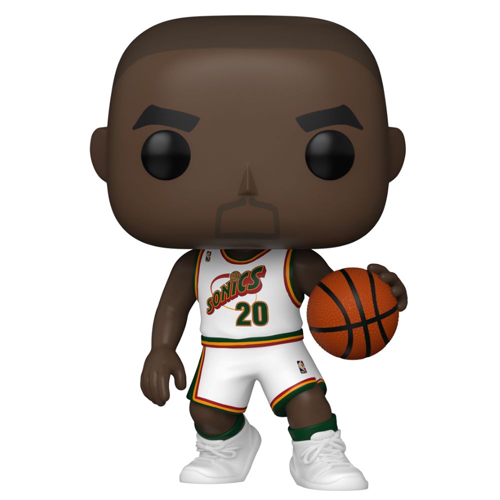 NBA Basketball - Gary Payton (Home Uniform) Seattle Sonics Pop! Vinyl ...