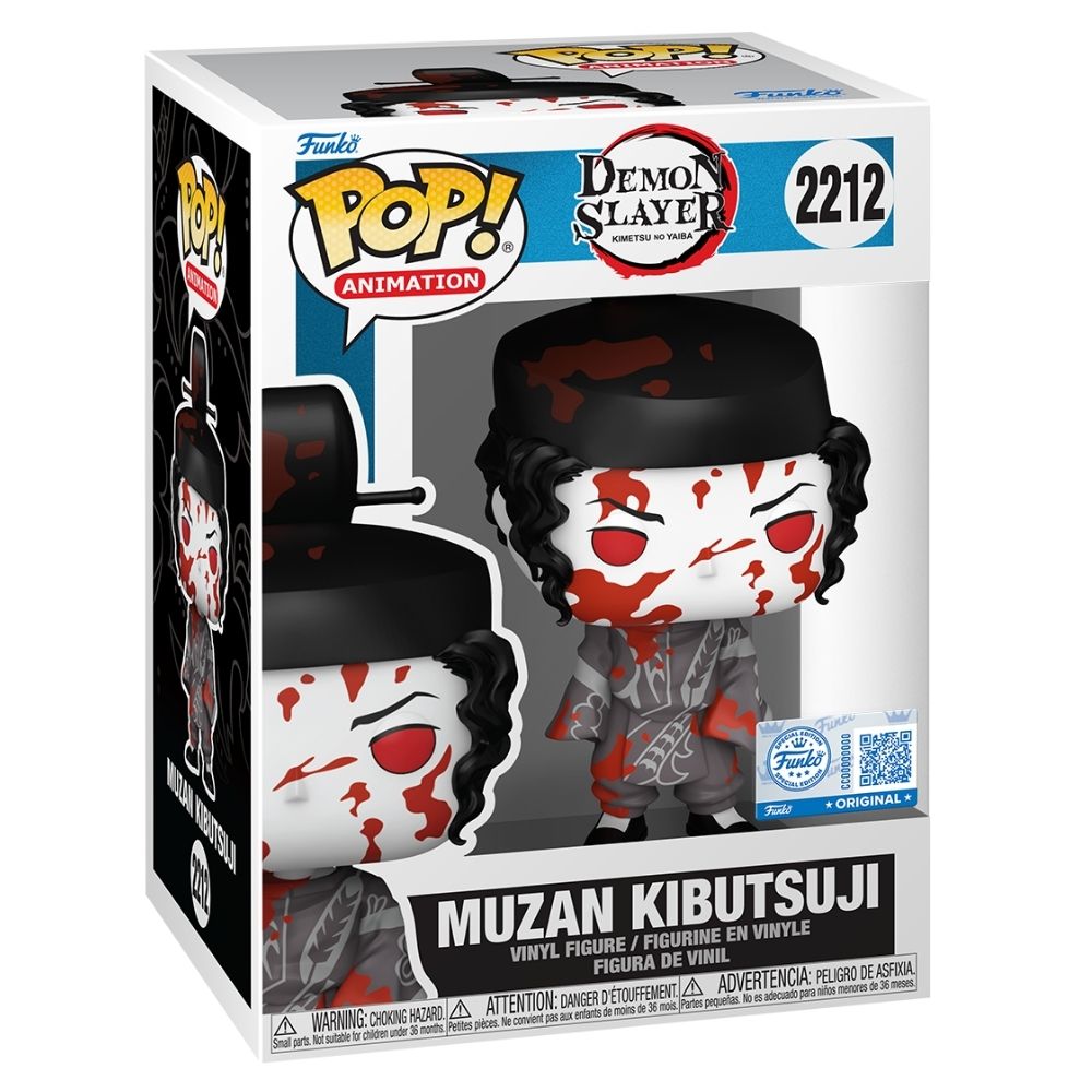 Demon Slayer - Muzan Kibutsuji US Exclusive (Bloody) Pop! Vinyl ...