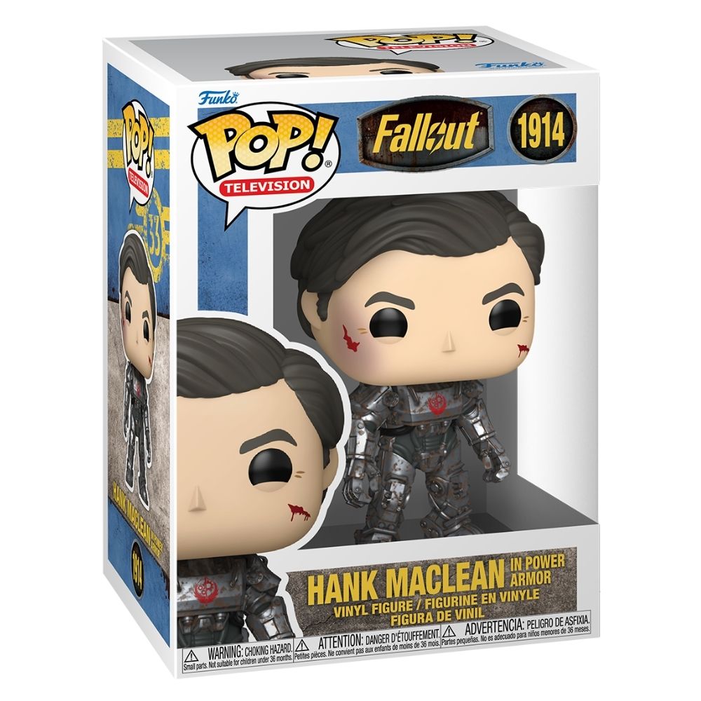 Fallout (2024) - Hank MacLean in Power Armor Pop! Vinyl – Gametraders ...