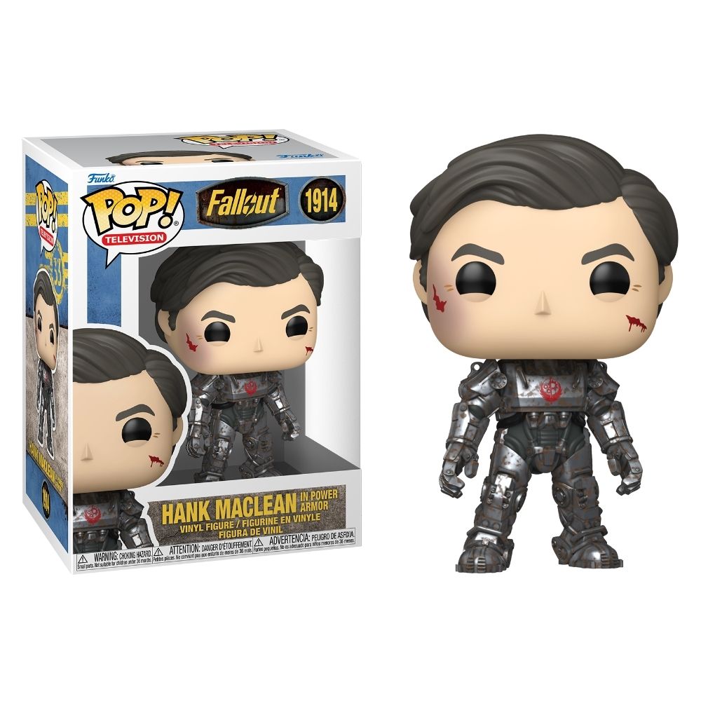 Fallout (2024) - Hank MacLean in Power Armor Pop! Vinyl – Gametraders ...