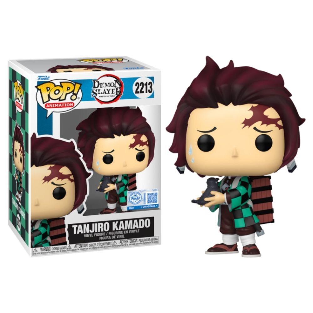 Demon Slayer - Tanjiro Kamado with Crow US Exclusive Pop! Vinyl ...