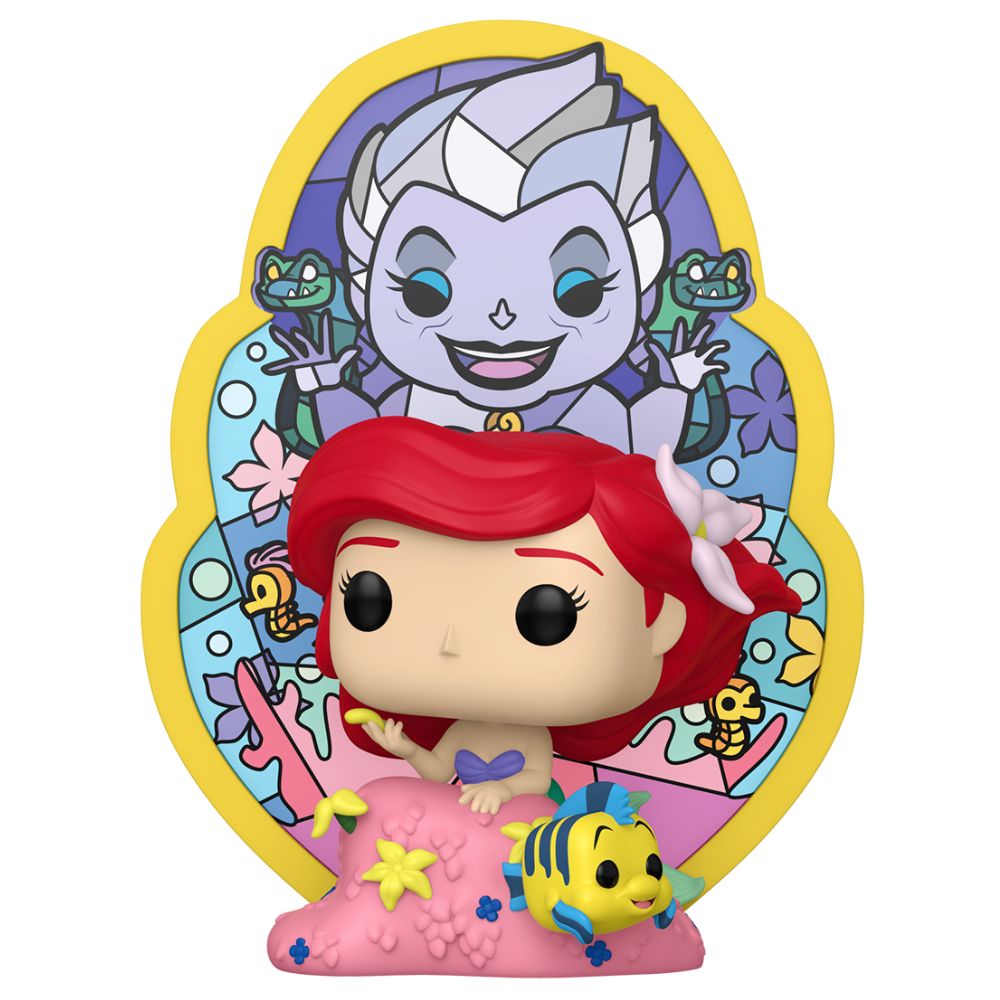 The Little Mermaid - Ariel (Stained Glass) Pop! Deluxe – Gametraders ...