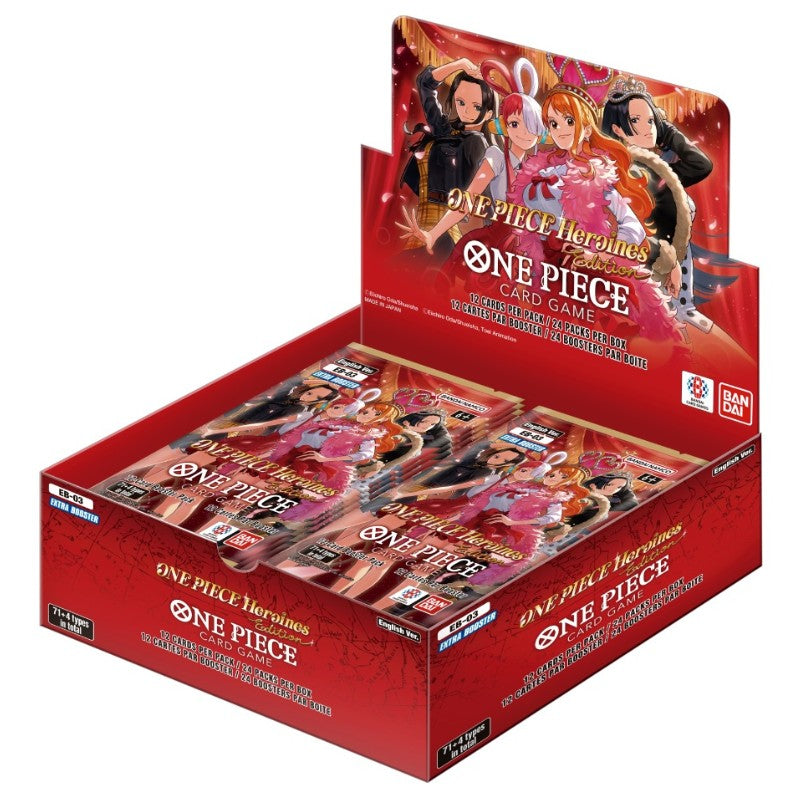 One Piece Card Game: Heroines Extra Booster Box [EB-03] - Release Date ...