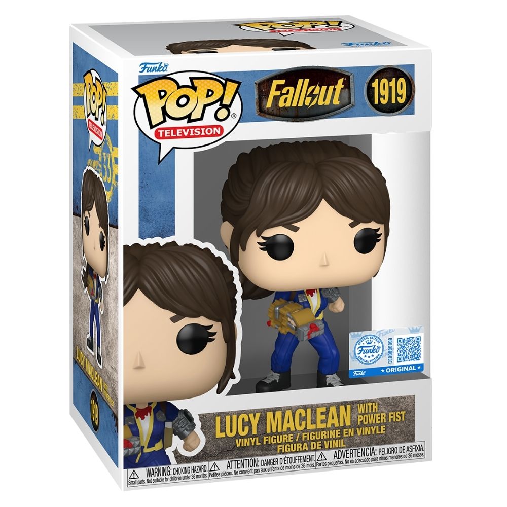 Fallout (2024) - Lucy MaClean with Power Fist US Exclusive Pop! Vinyl ...