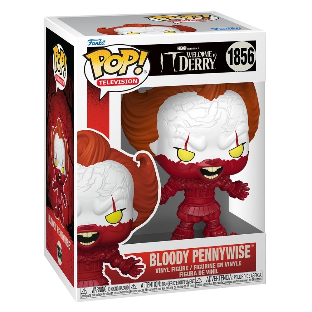 It: Welcome to Derry - Bloody Pennywise Pop! Vinyl – Gametraders Rouse Hill