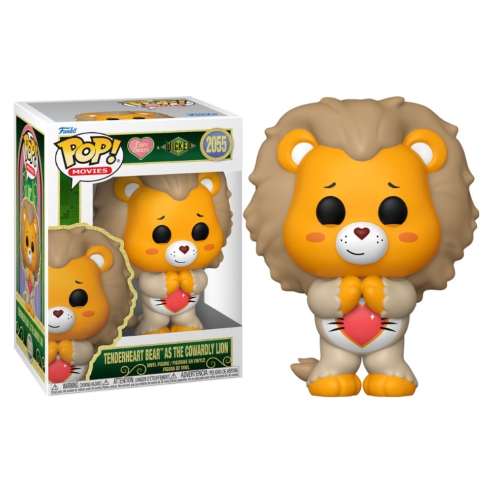 Care Bears x Wicked - Tenderheart Bear as The Cowardly Lion Pop! Vinyl ...