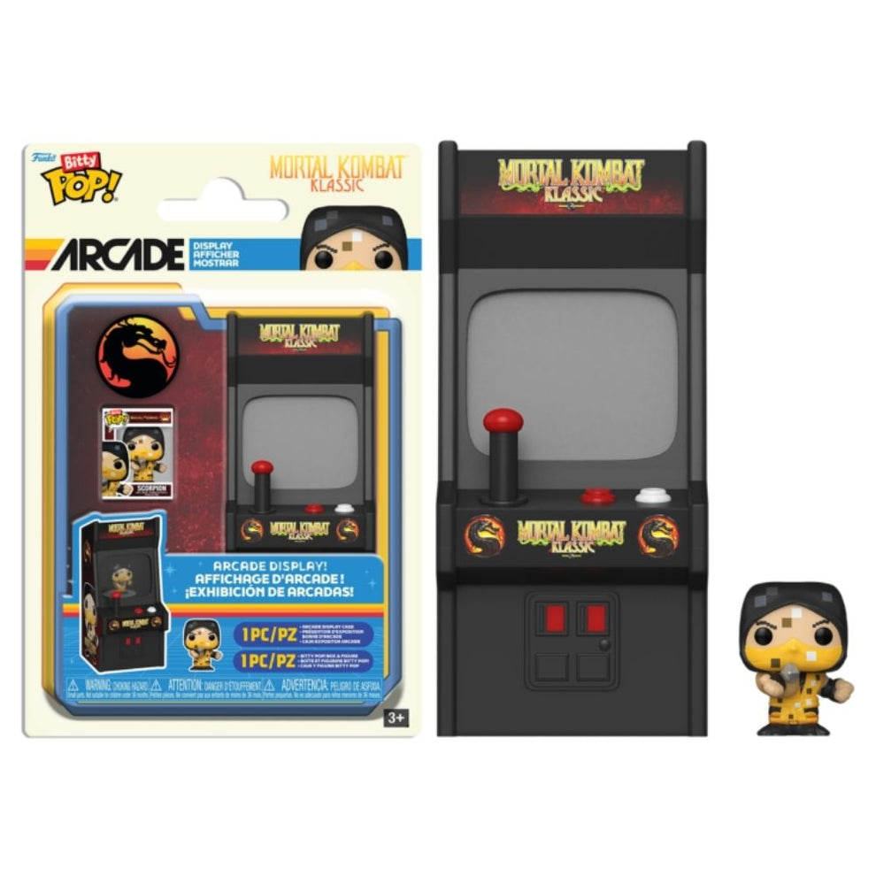 Mortal Kombat - Scorpion Bitty Pop! Arcade – Gametraders Rouse Hill
