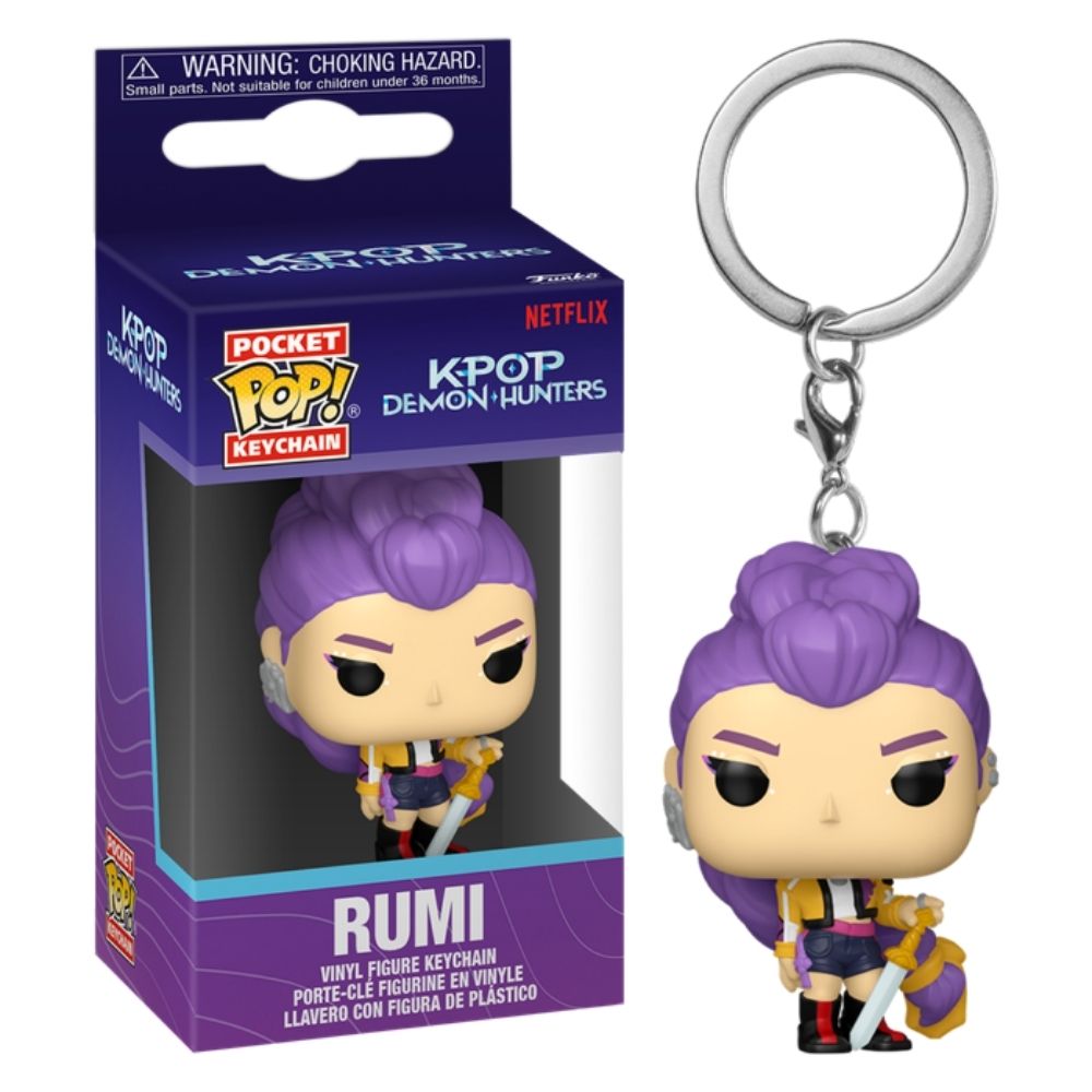 K-Pop Demon Hunters - Rumi Pocket Pop! Keychain – Gametraders Rouse Hill