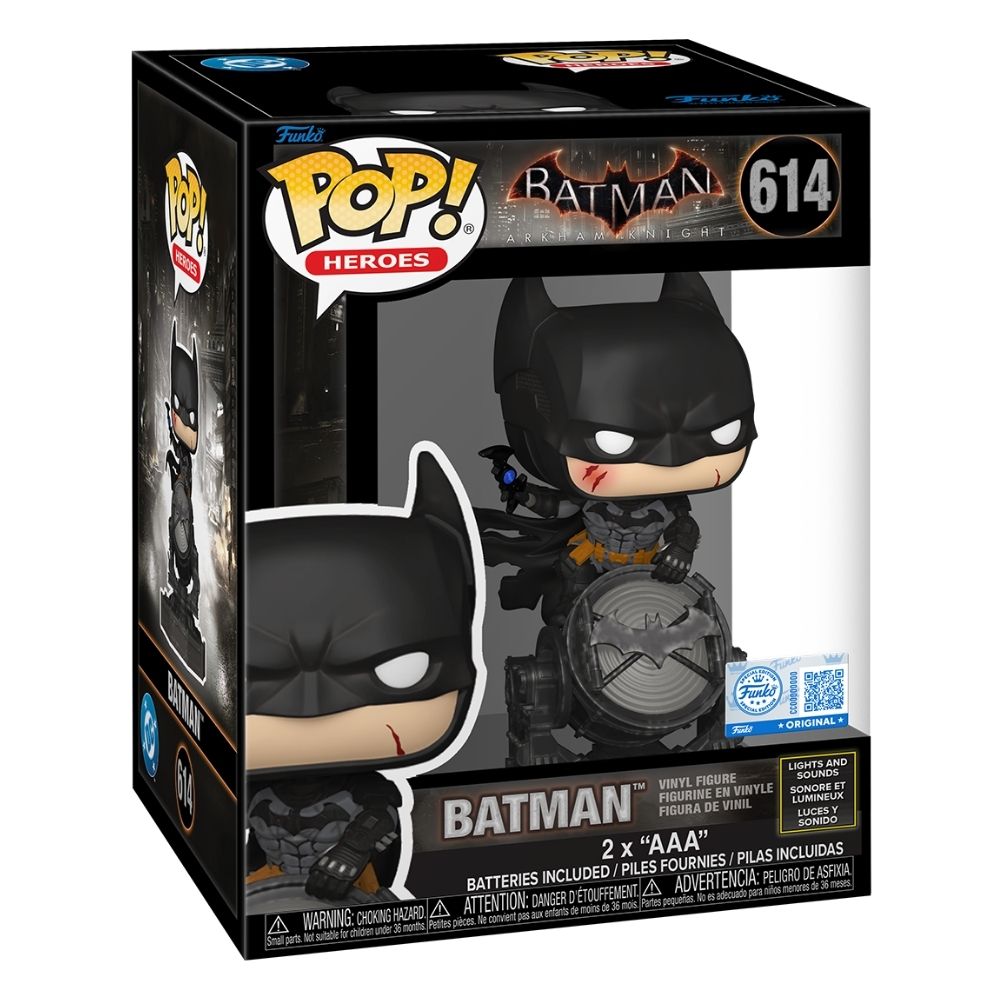 DC Comics - Batman: Arkham Knight - Batman with Light & Sound Pop! Pre ...