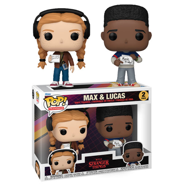 Stranger Things - Max & Lucas Pop! Vinyl 2 Pack – Gametraders Rouse Hill