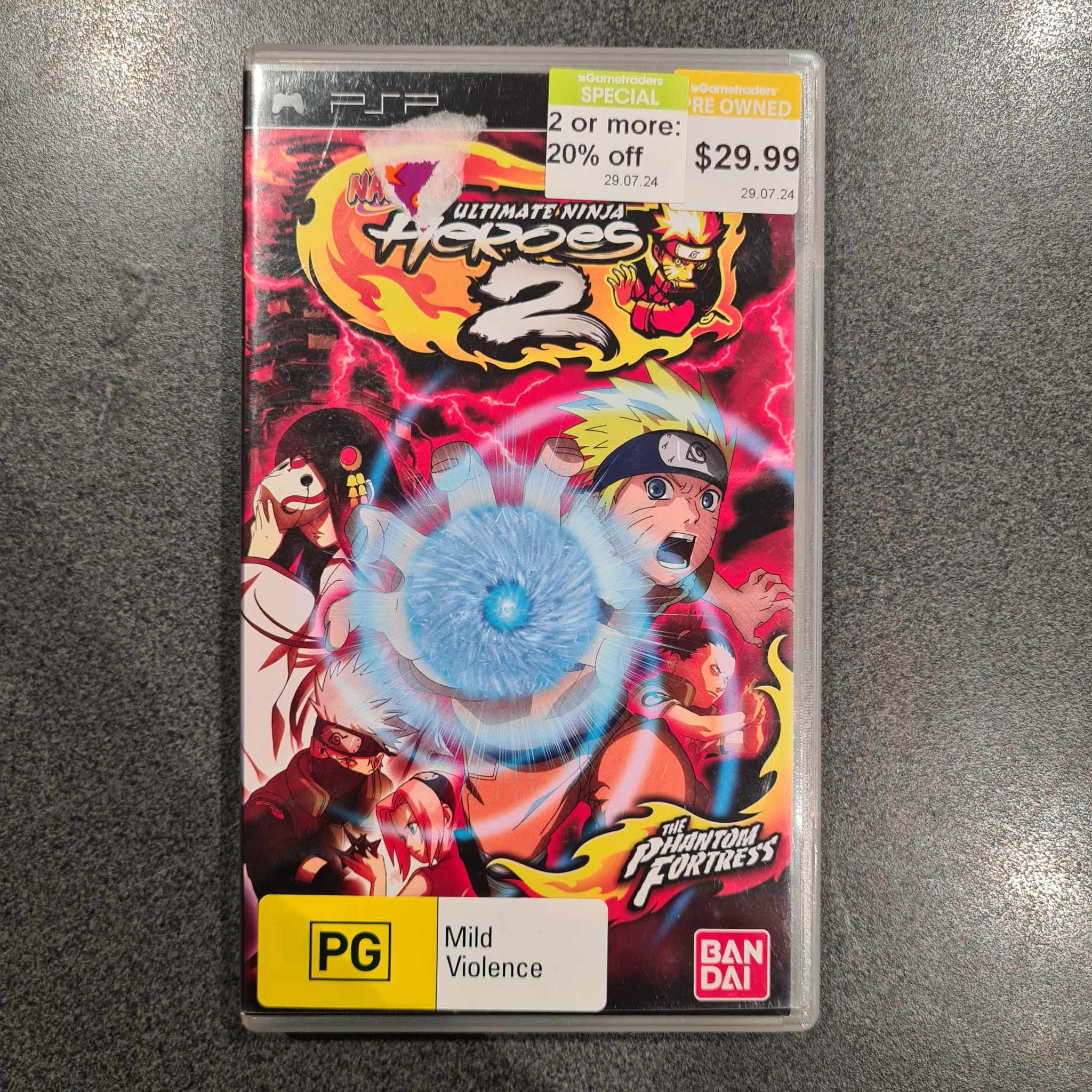Naruto: Ultimate Ninja Heroes 2: The Phantom Fortress – Gametraders ...
