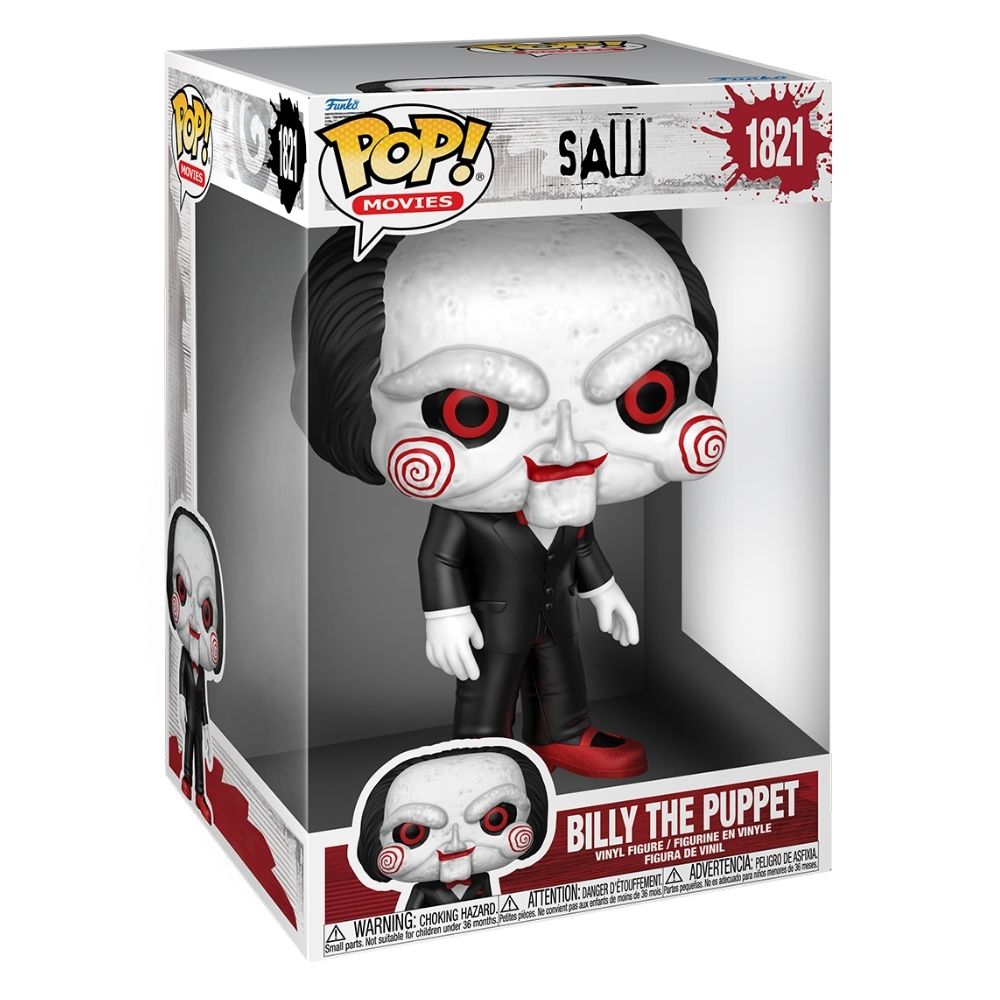 Saw: 10th Anniversary - Billy 10 Inch Pop! Vinyl – Gametraders Rouse Hill