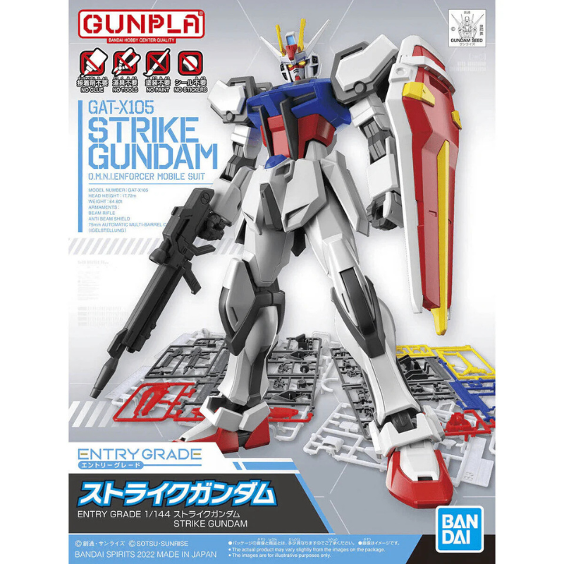 Gundam Entry Grade 1/144 - Strike Gundam – Gametraders Rouse Hill