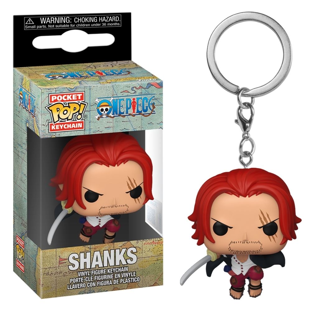 One Piece - Shanks Pocket Pop! Keychain – Gametraders Rouse Hill