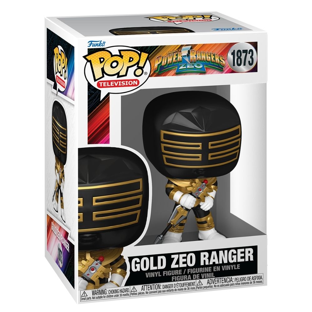 Power Rangers Zeo - Gold Zeo Ranger Pop! Vinyl – Gametraders Rouse Hill