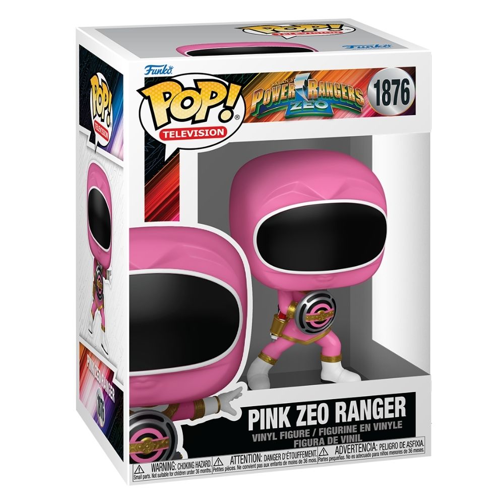 Power Rangers Zeo - Pink Zeo Ranger Pop! Vinyl – Gametraders Rouse Hill