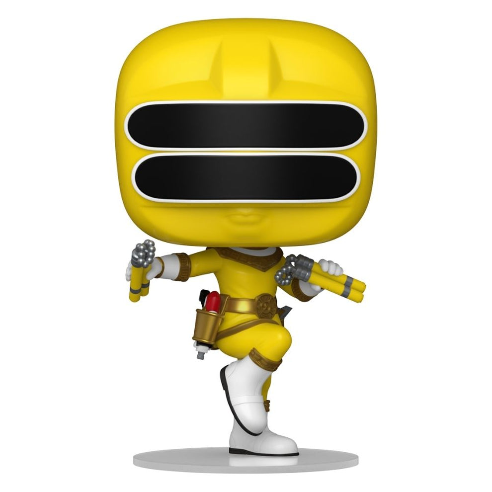 Power Rangers Zeo - Yellow Zeo Ranger Pop! Vinyl – Gametraders Rouse Hill