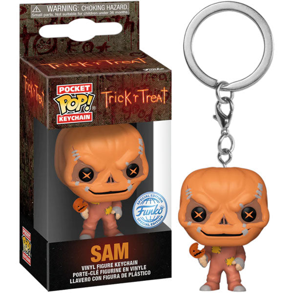 Trick R Treat - Sam Unmasked US Exclusive Pop! Keychain – Gametraders ...