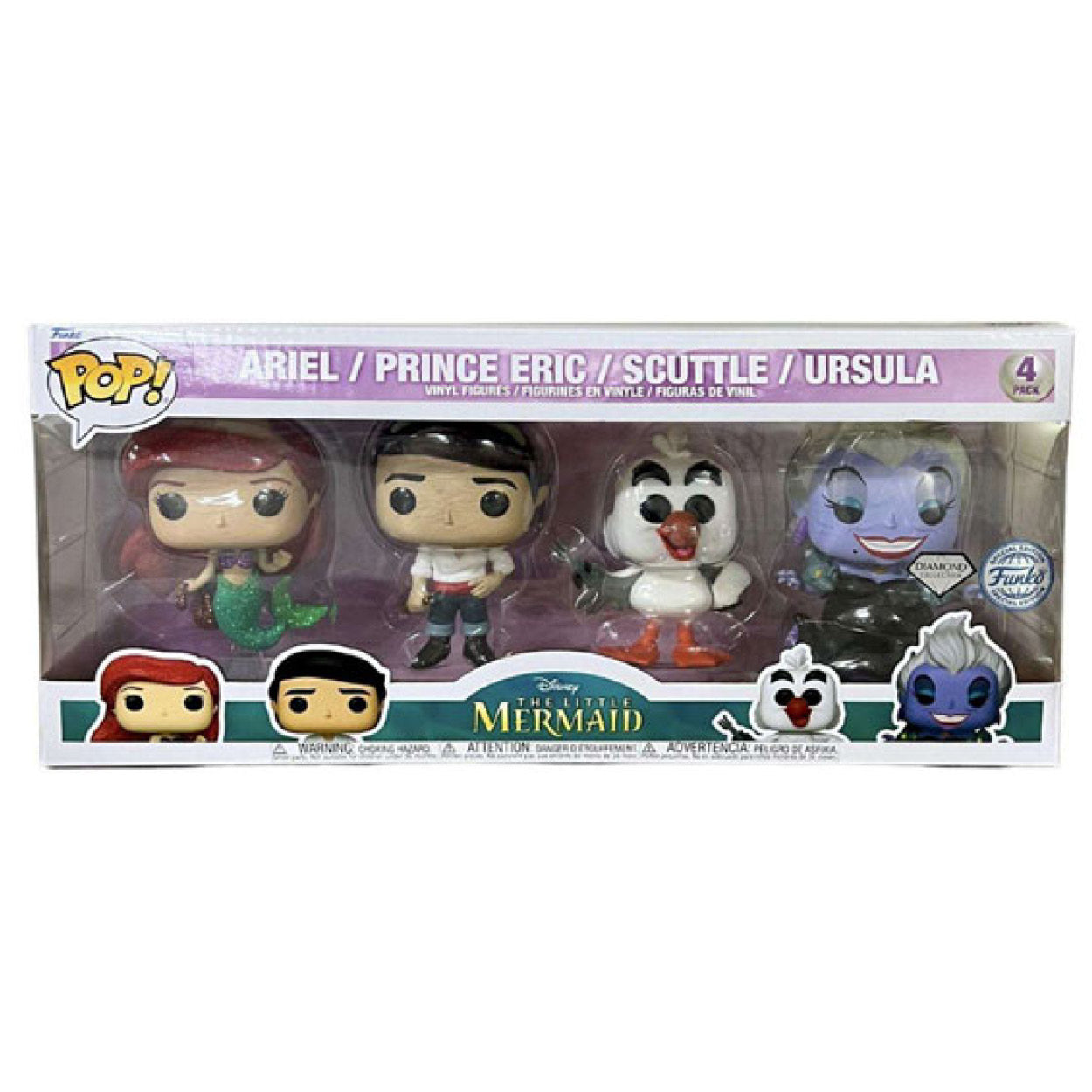 Ariel and prince eric funko pop store