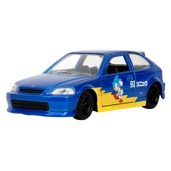 Sonic The Hedgehog - 1:32 Honda Civic Type-R Diecast Vehicle ...