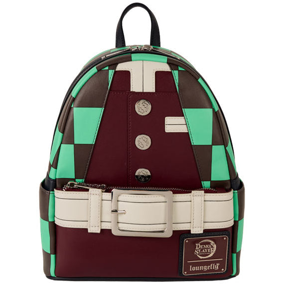 Loungefly - Demon Slayer - Tanjiro Kamado Cosplay Mini Backpack ...