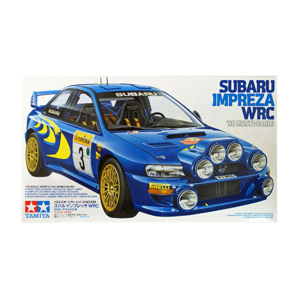 Tamiya Subaru Impreza WRC 1998 Monte-Carlo Model Kit – Gametraders ...