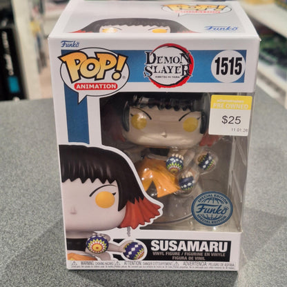 Demon Slayer - Susamaru with Temari Balls Pop! Vinyl – Gametraders ...